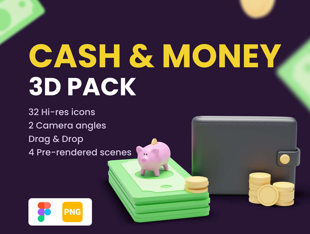 MONEY & CASH 3D PACK