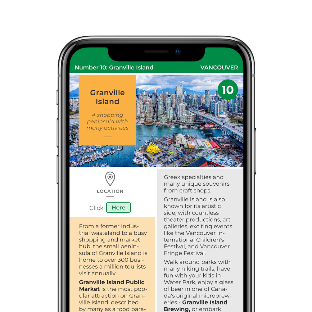 Vancouver PDF Travel Guide - Top 20