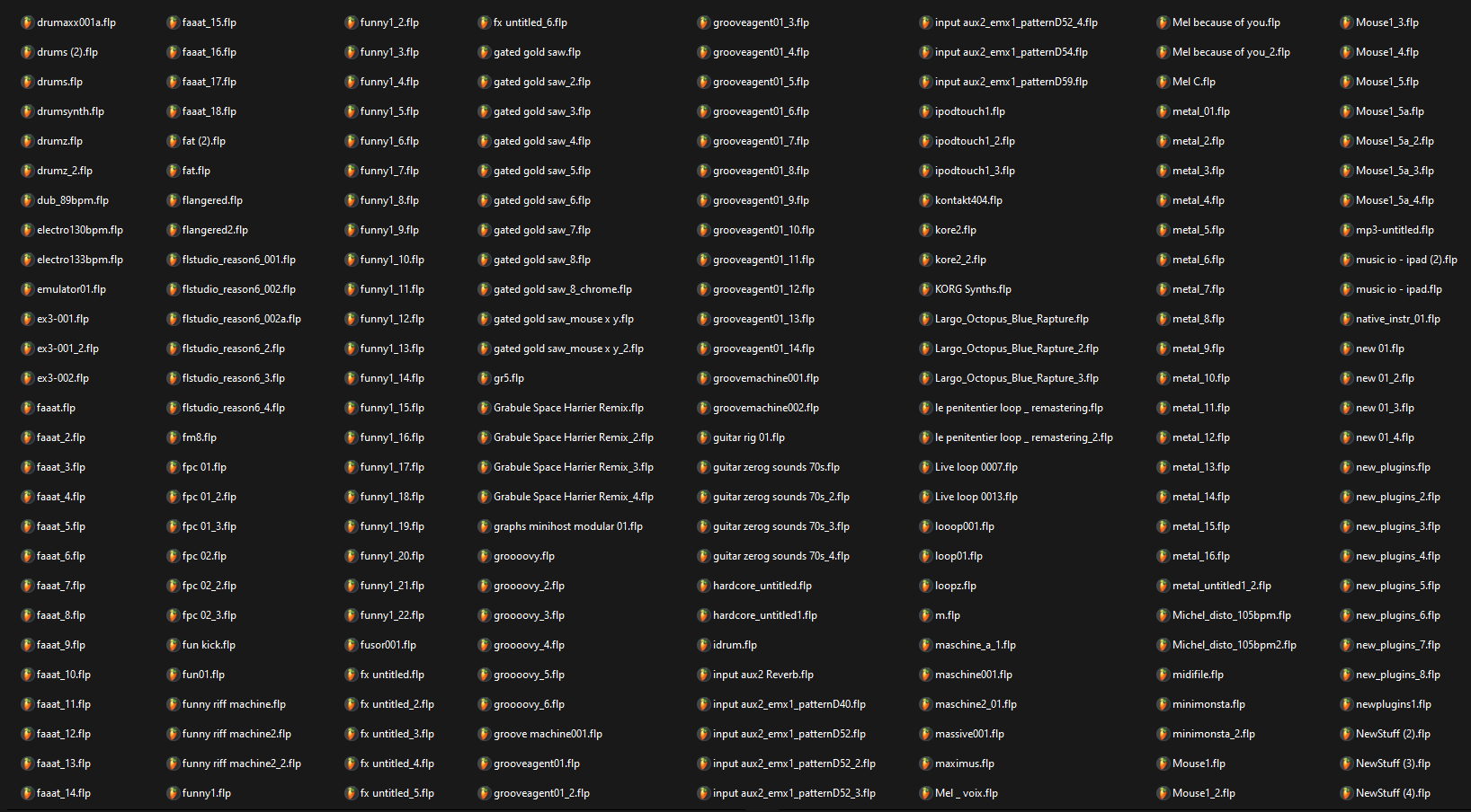 ULTIMATE FL STUDIO PROJECTS