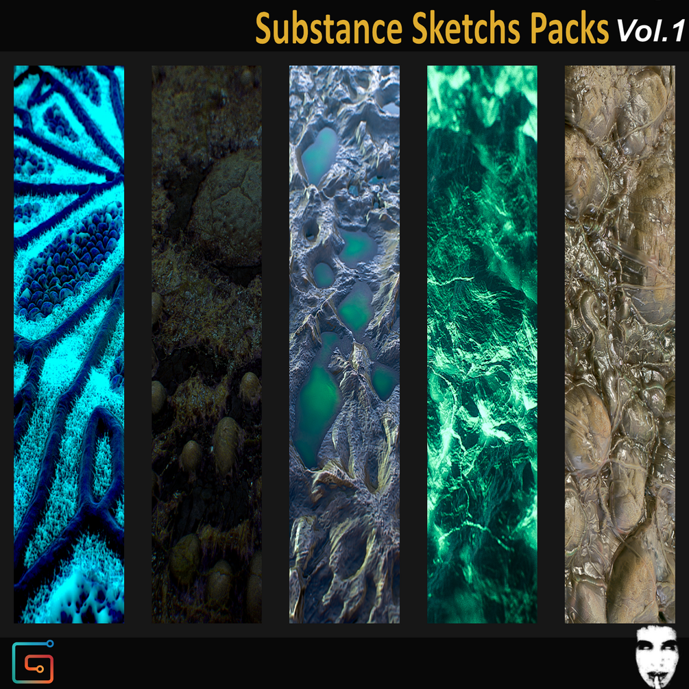 Substance sketchs pack VOL 1