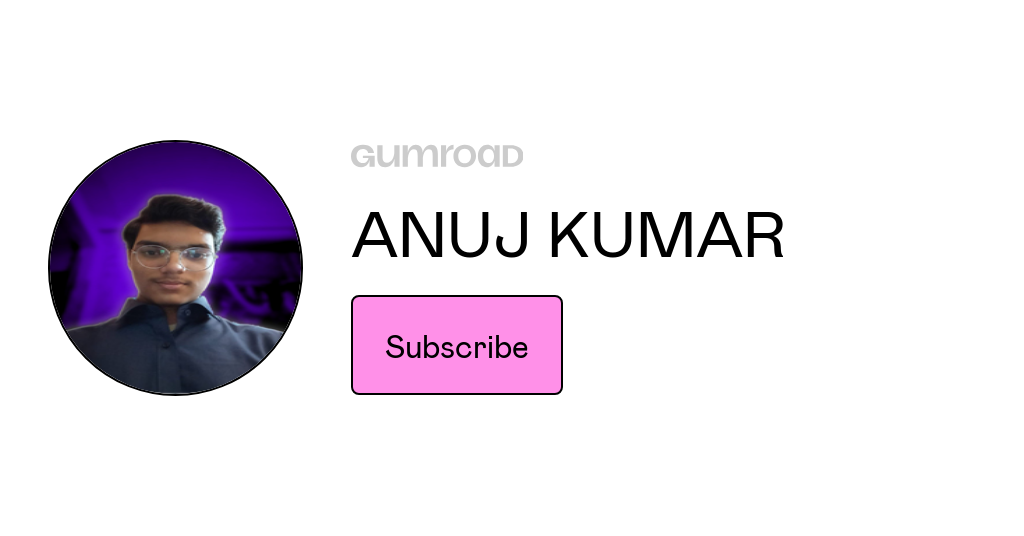 ANUJ KUMAR