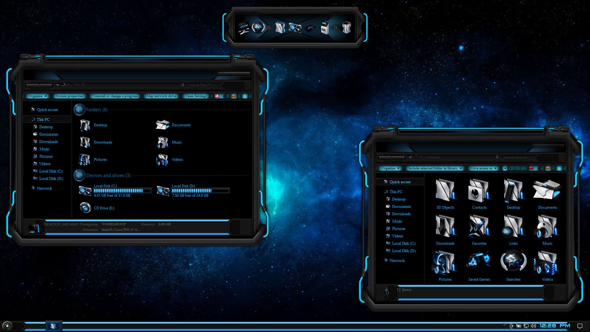 ALIENWARE INVADER Premium Skin Pack - SkinPack Store