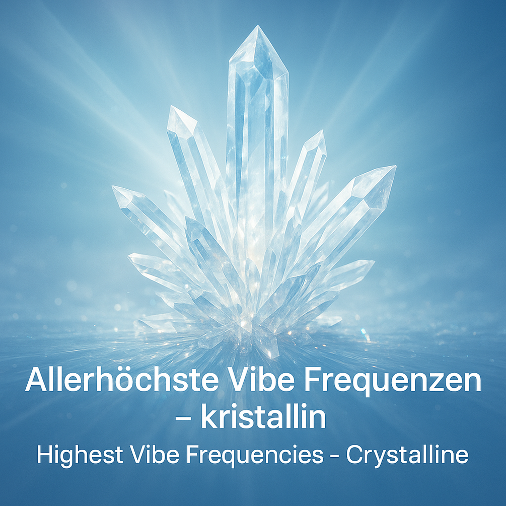 Allerhöchste Vibe Frequenzen – kristallin – Highest Vibe Frequencies – Crystalline (Level 1)
