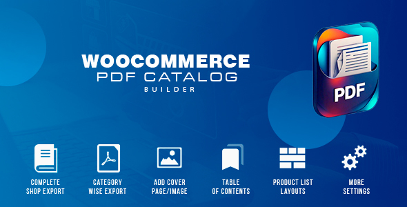 Wordpress wooCommerce PDF product catalog builder