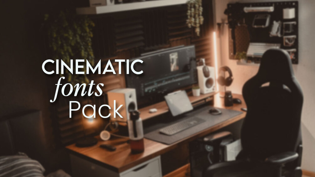 Cinematic FONT Pack