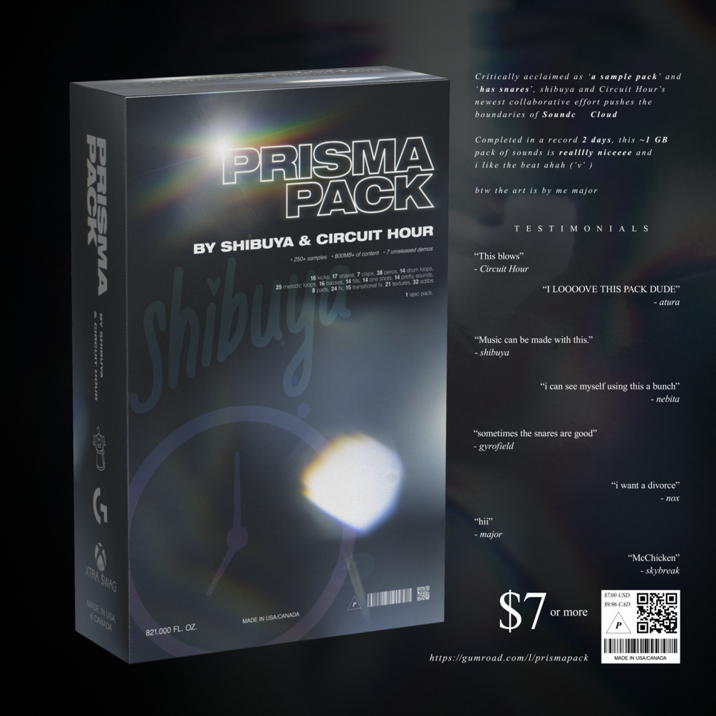 Circuit Hour & Shibuya Present - The Prisma Sample Pack