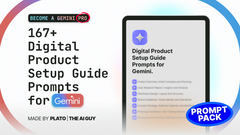 167+ Digital Product Setup Guide Prompts for Google Gemini