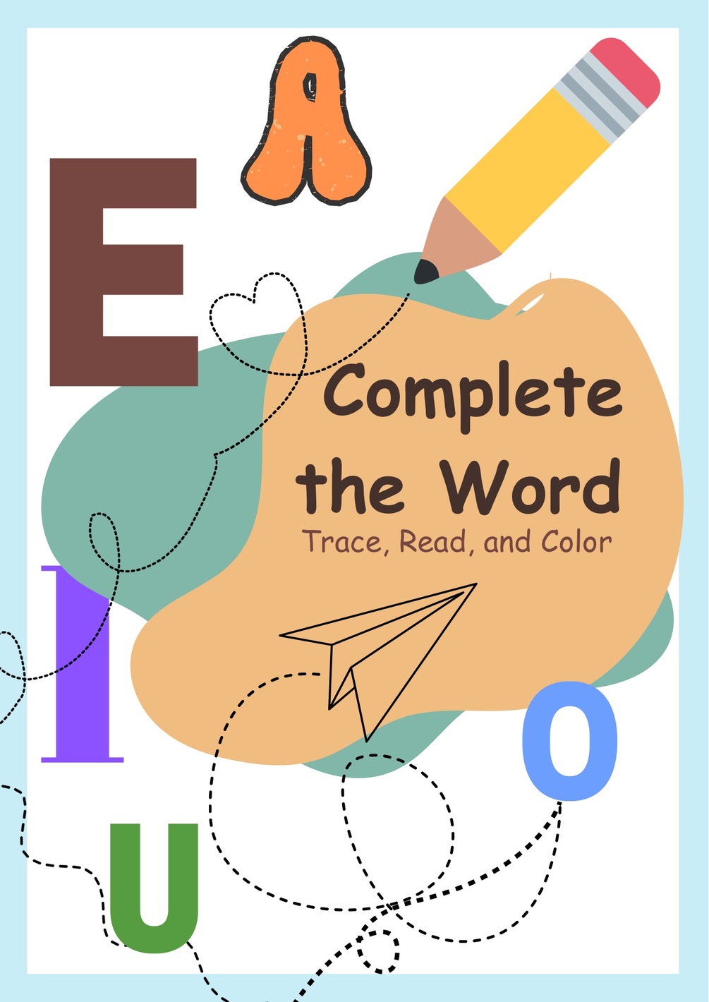 Vowel Power! Trace, Read & Color Fun