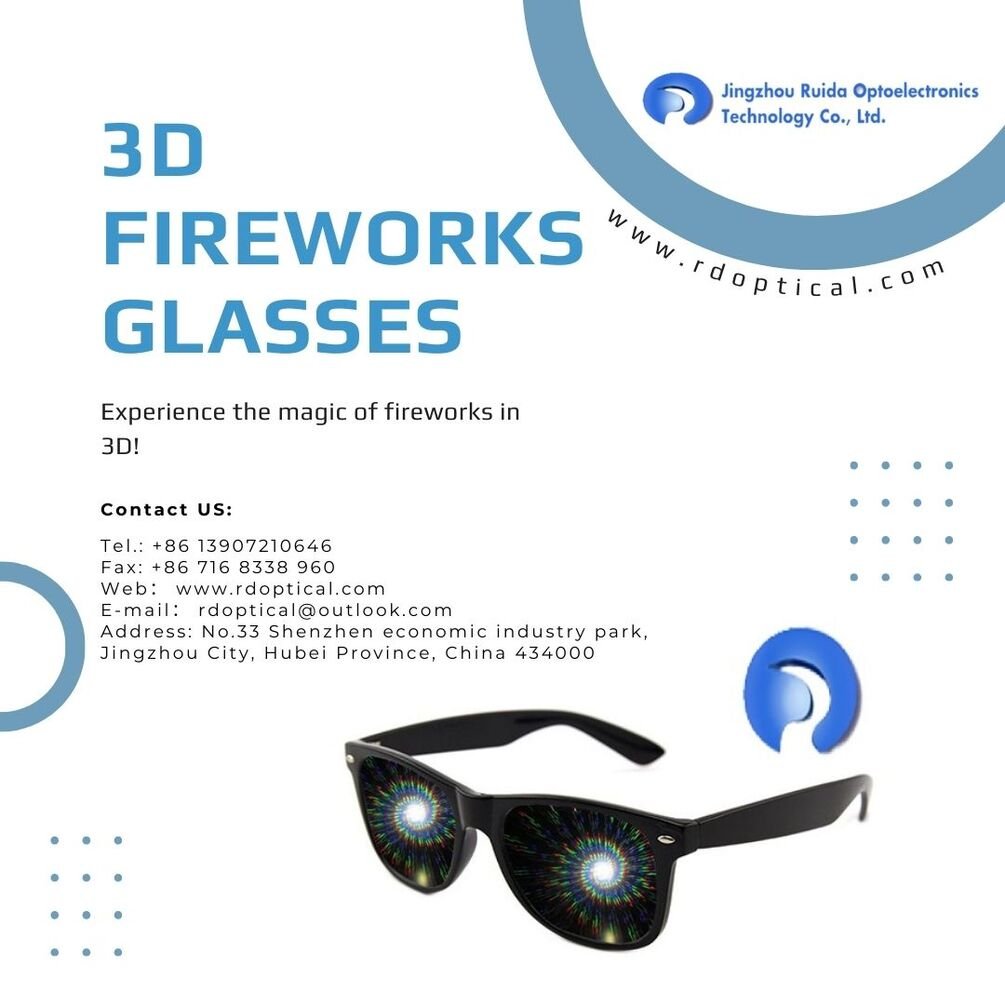 Experience the magic of 3D Fireworks Glasses!