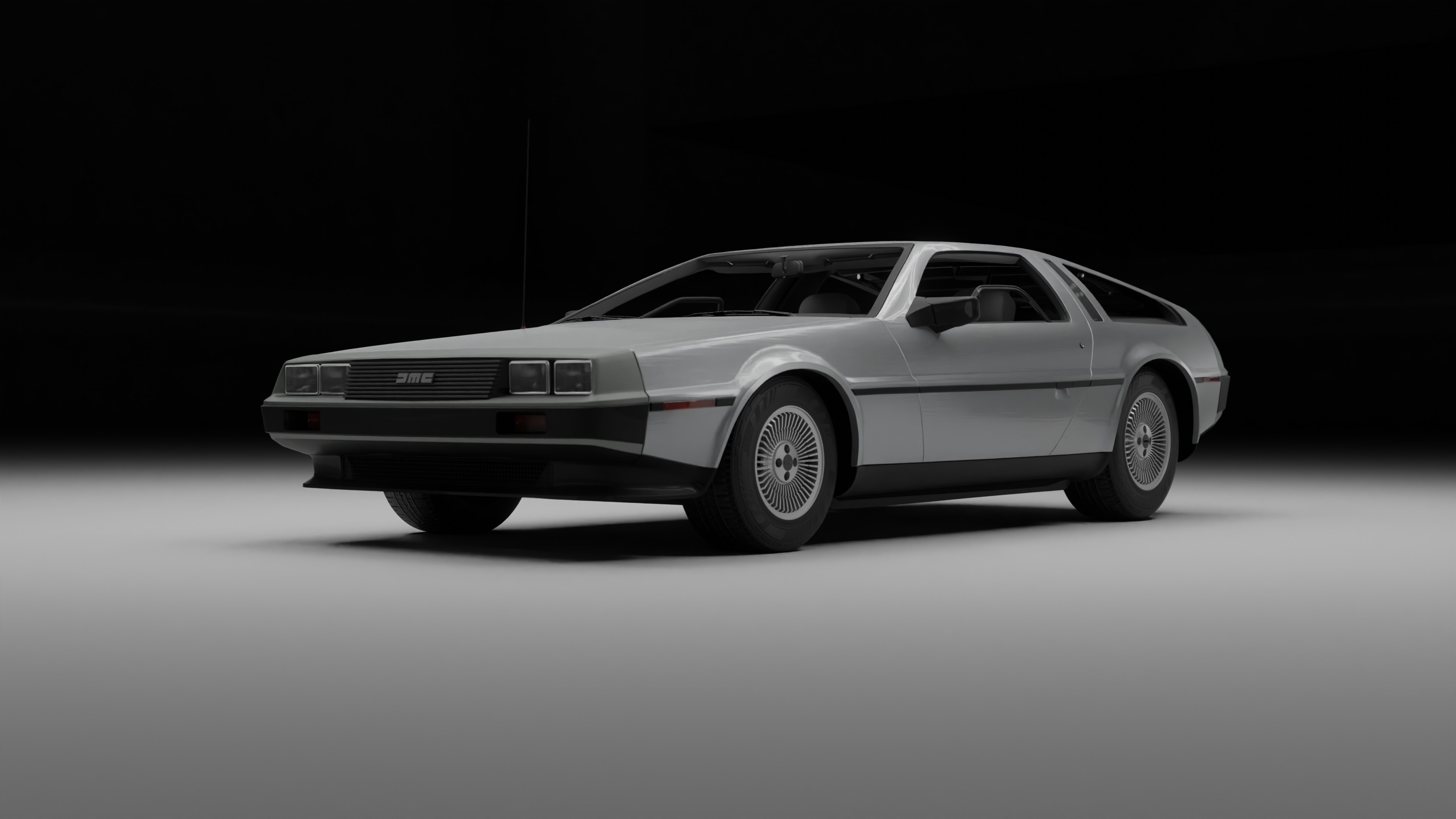 Delorean The Time Machine 3D model