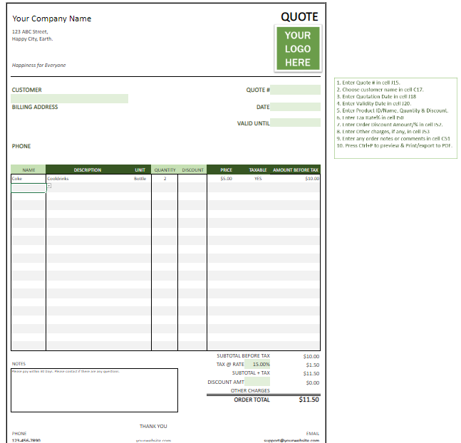 Simple quote generator