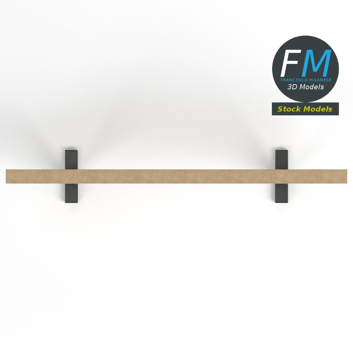 3D MODEL - Mini balance beam