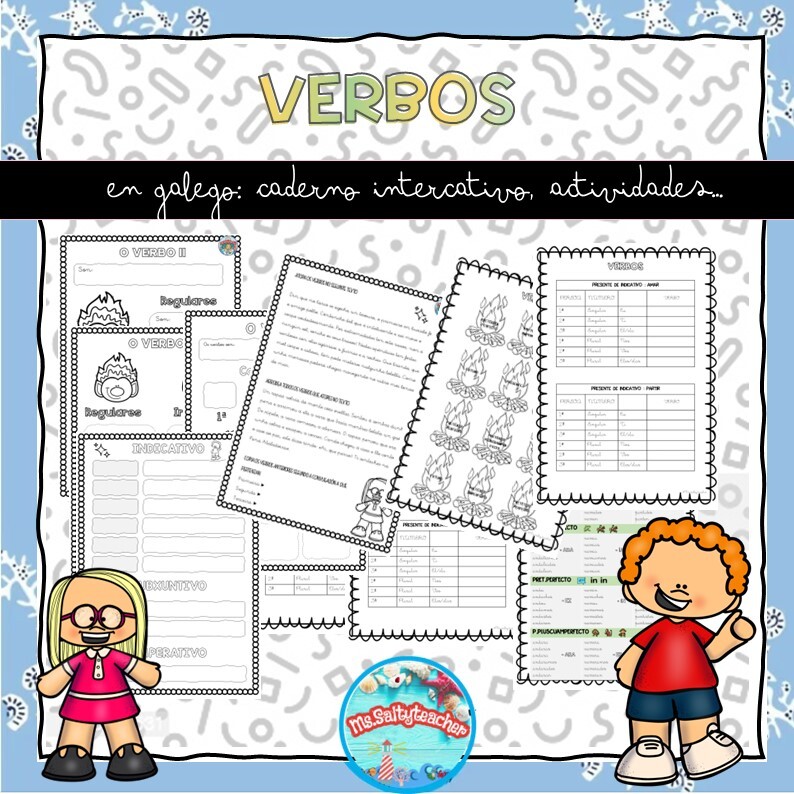 LINGUA GALEGA: VERBOS 5º