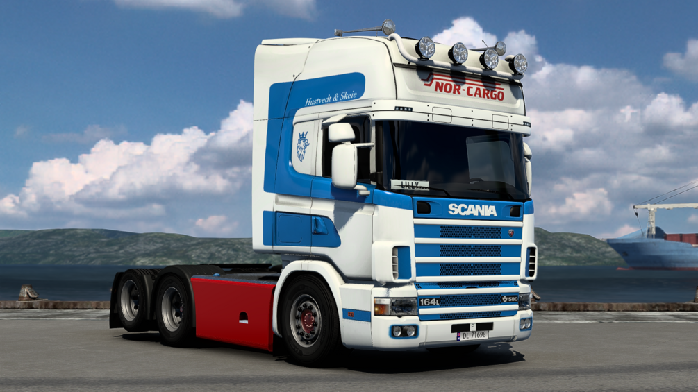 Scania RJL R4 Hustvedt & Skeie (Nor-Cargo) Skin