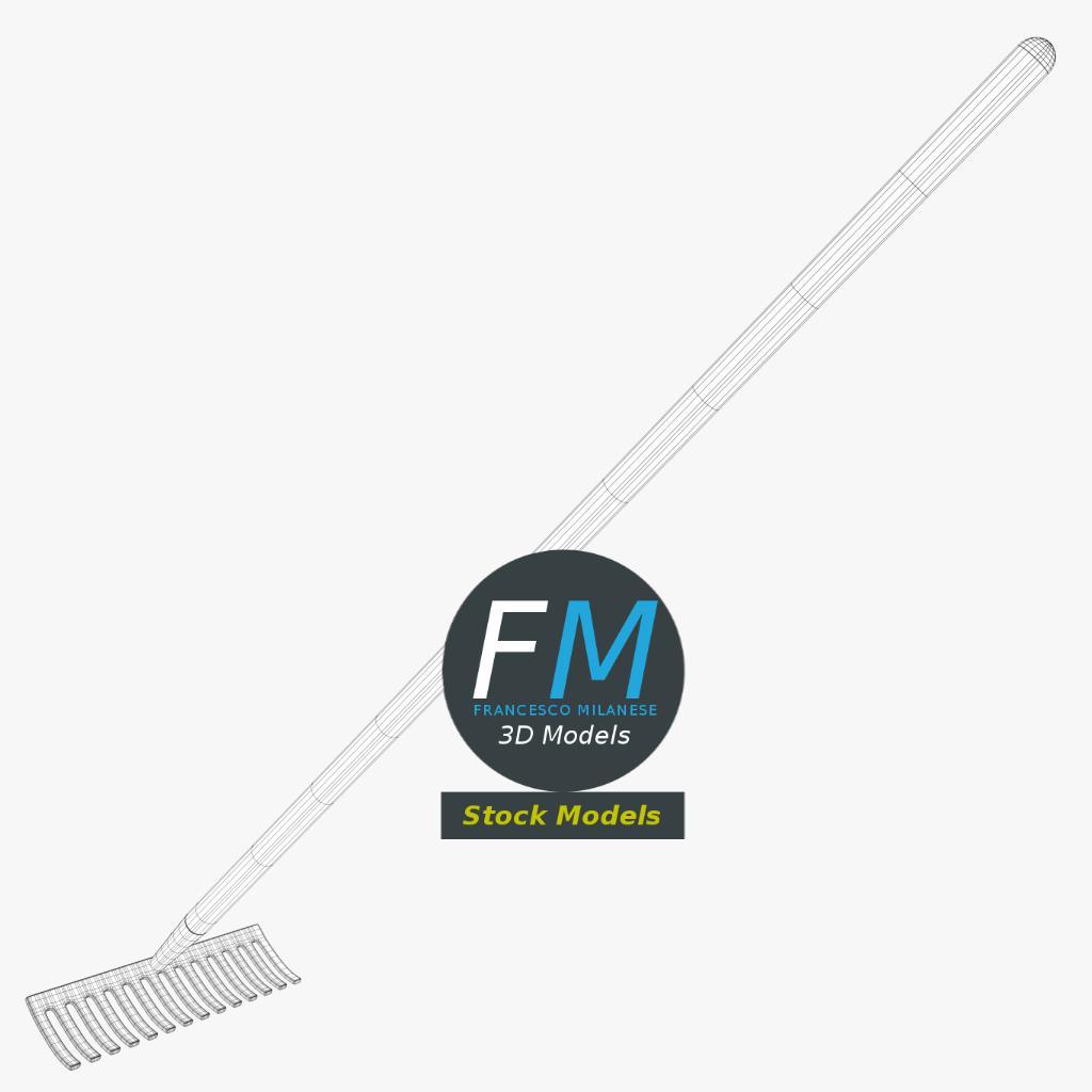 3D MODEL - Rake 2