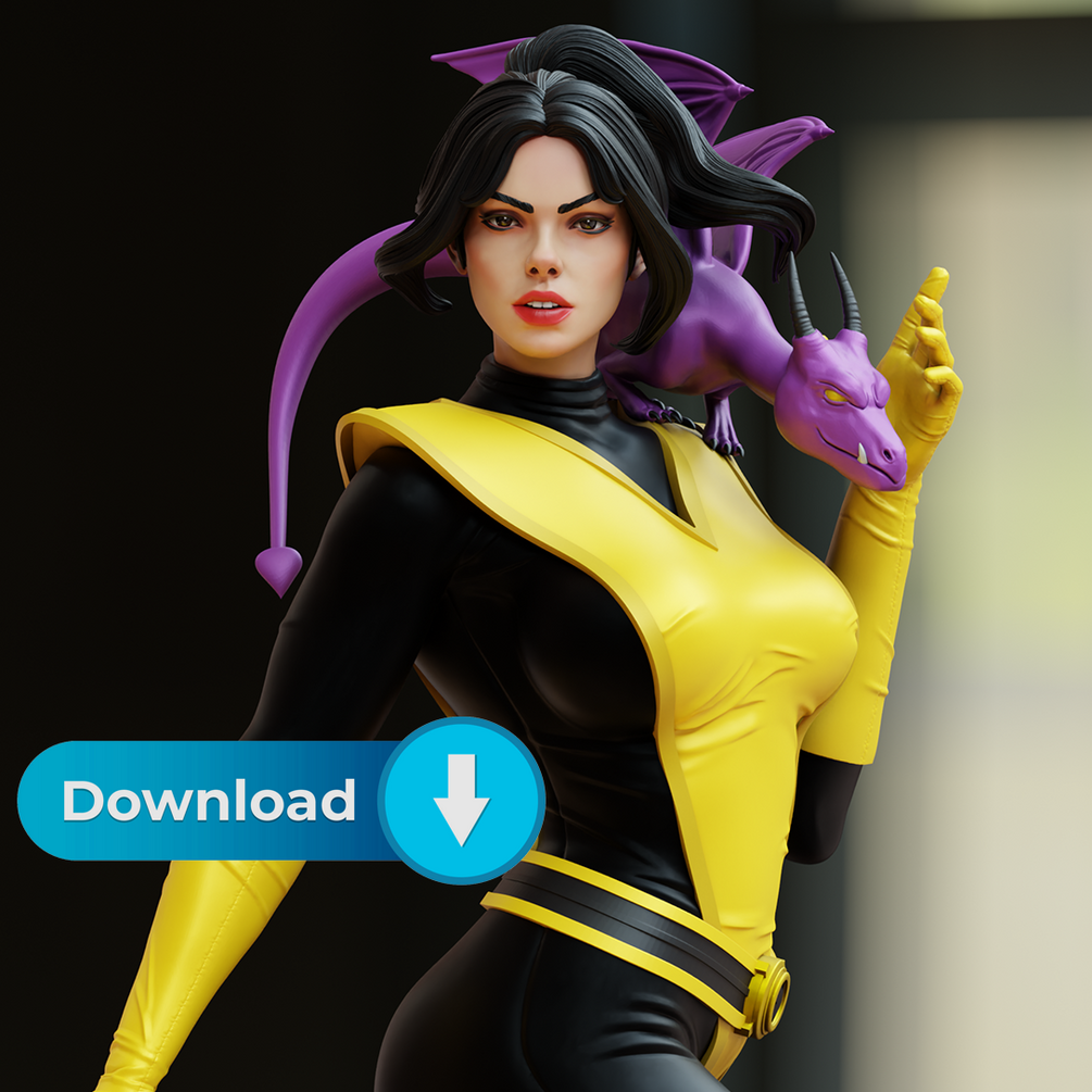 Kitty Pryde 3D