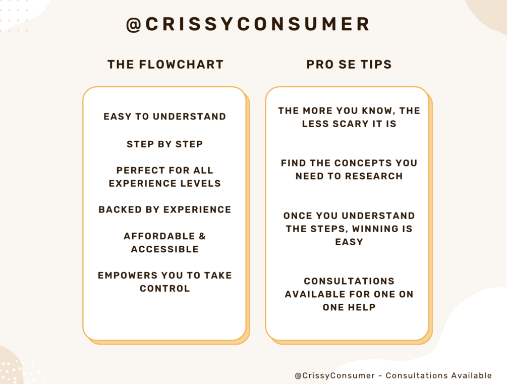 Civil Litigation Flowchart PLUS ProSe Tips