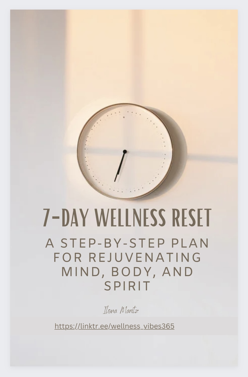 7-Day Wellness Reset eBook