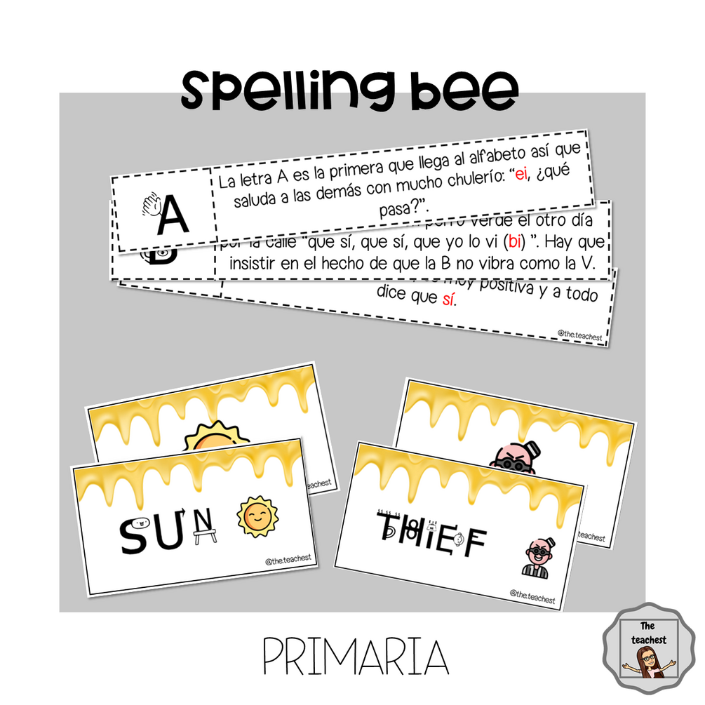 Spelling bee - pack extendido