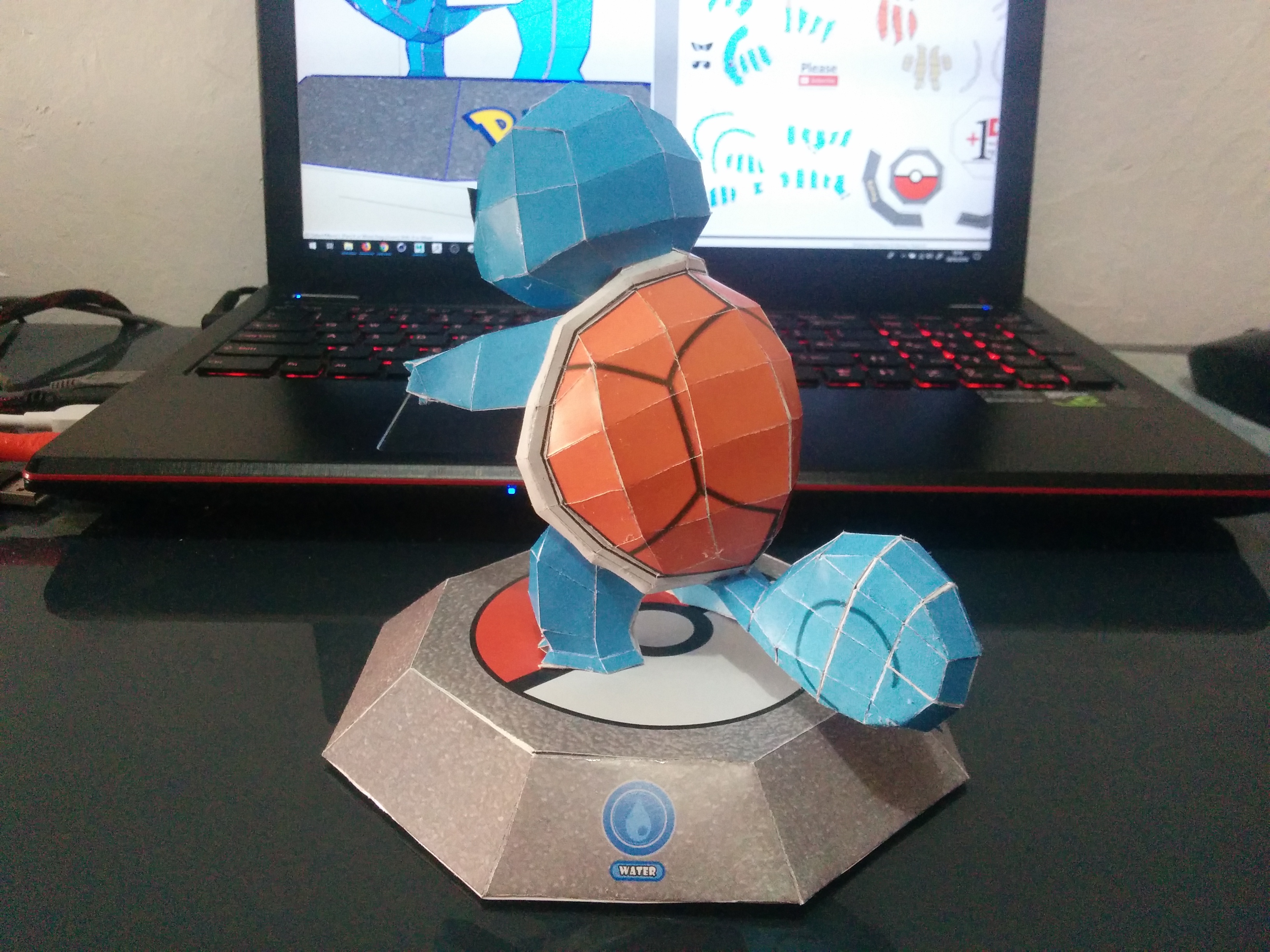 Papercraft Pokemon Squirtle