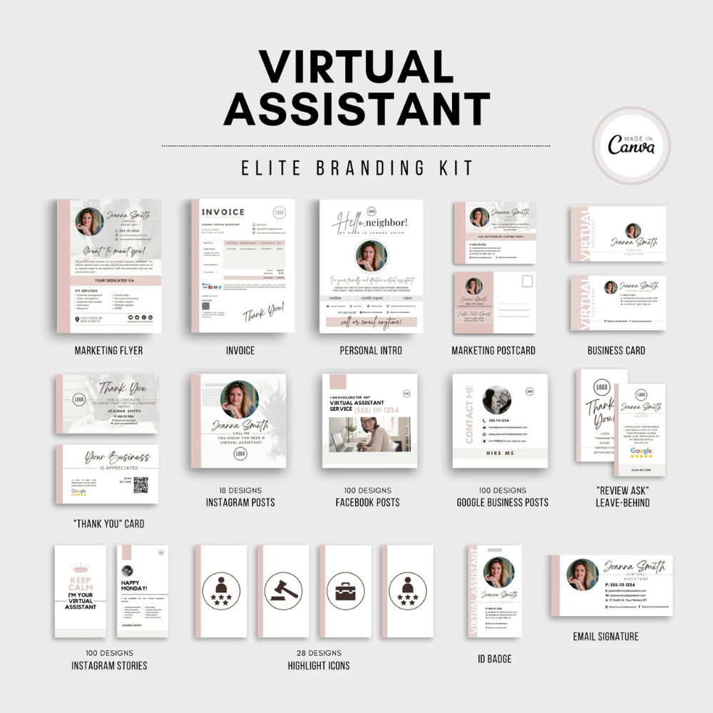 VIP KIT — Ultimate Marketing Packet for Virtual Assistants | Comlete VA ...