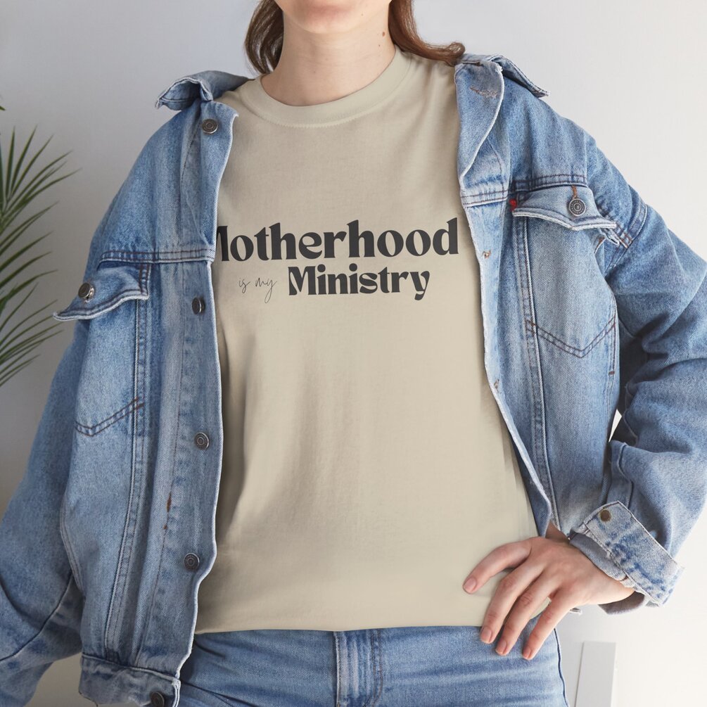 Motherhood Is My Ministry Tee