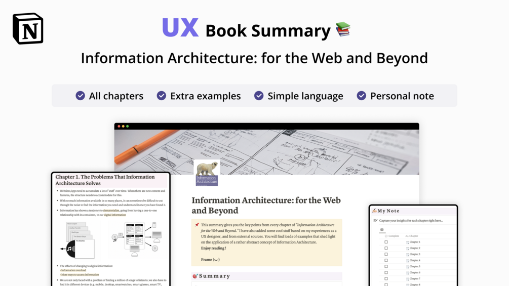 Notion Book Summary: Information Architecture: For the Web and Beyond