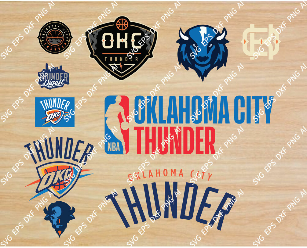 Oklahoma City Thunder, Oklahoma City Thunder svg,basketball bundle svg ...