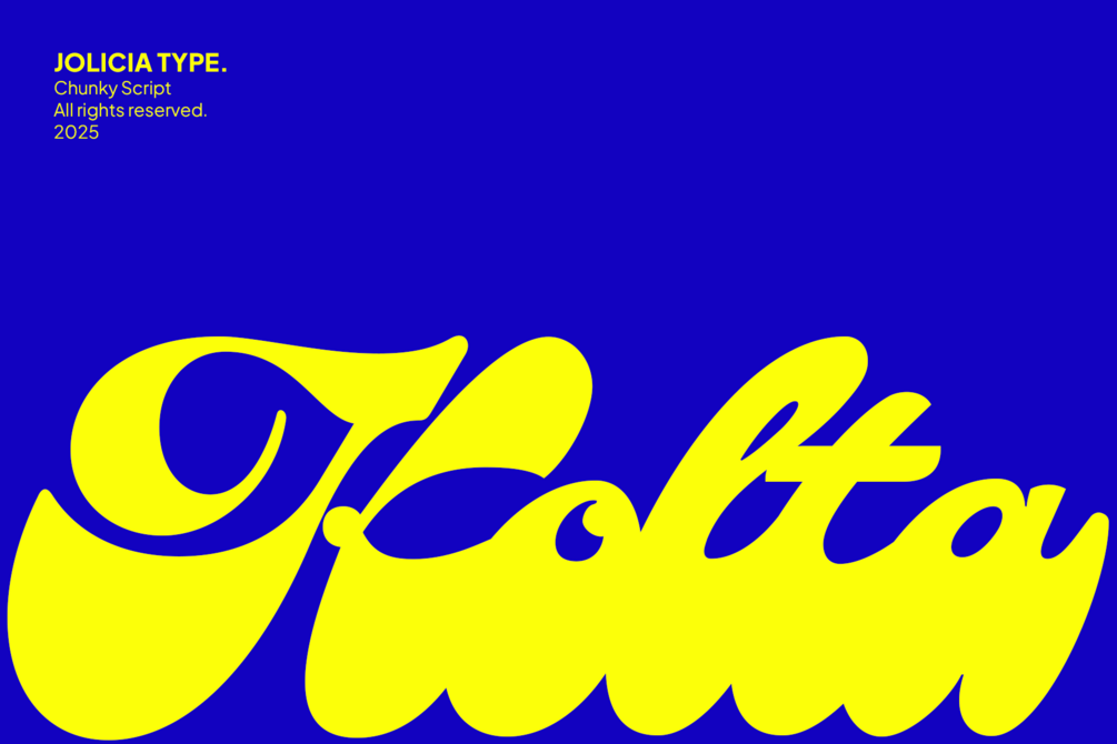 Kolta | Bold Chunky Script