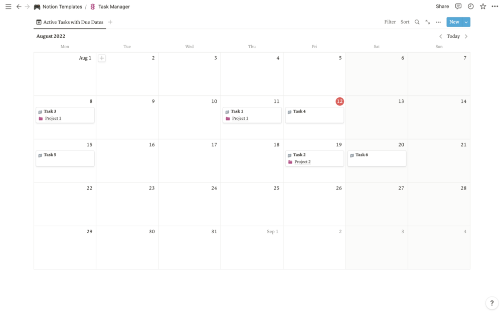 Minimalist Task Manager