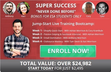 ADRIAN MORRISON – ECOM SUCCESS ACADEMY 2018