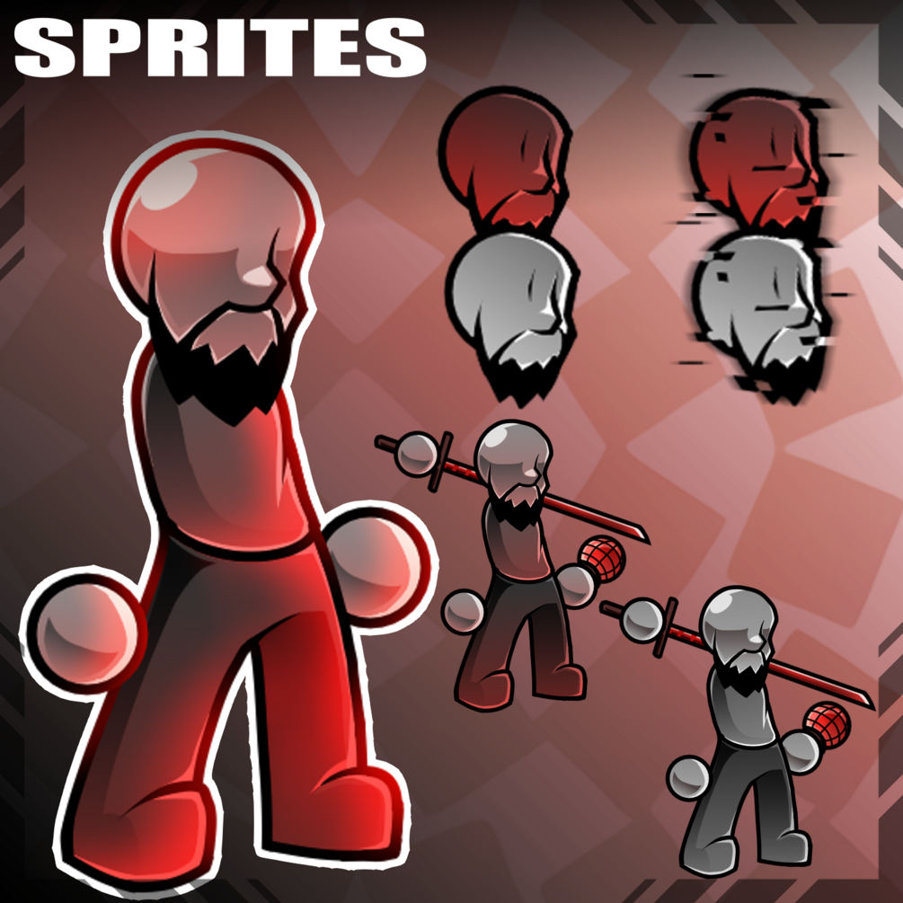 Matt - Wii Funkin Corruption Reborn Fan Sprites ALT PACK!!