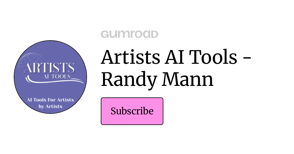 Artists AI Tools - Randy Mann