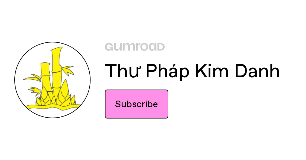 Thư Pháp Kim Danh
