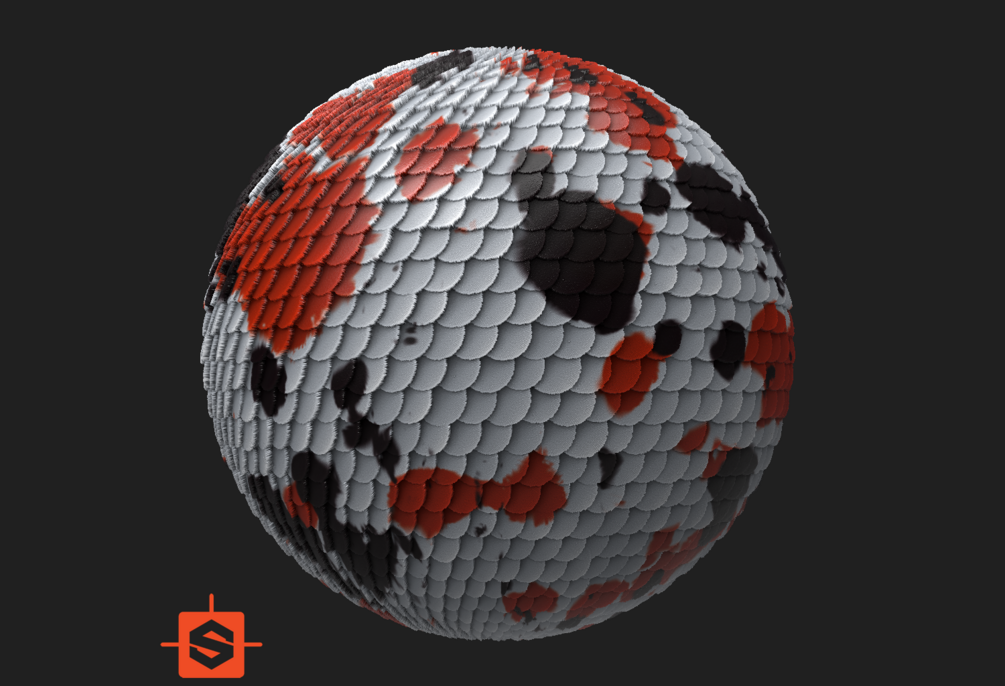 Substance Designer - Koi Fish Scale