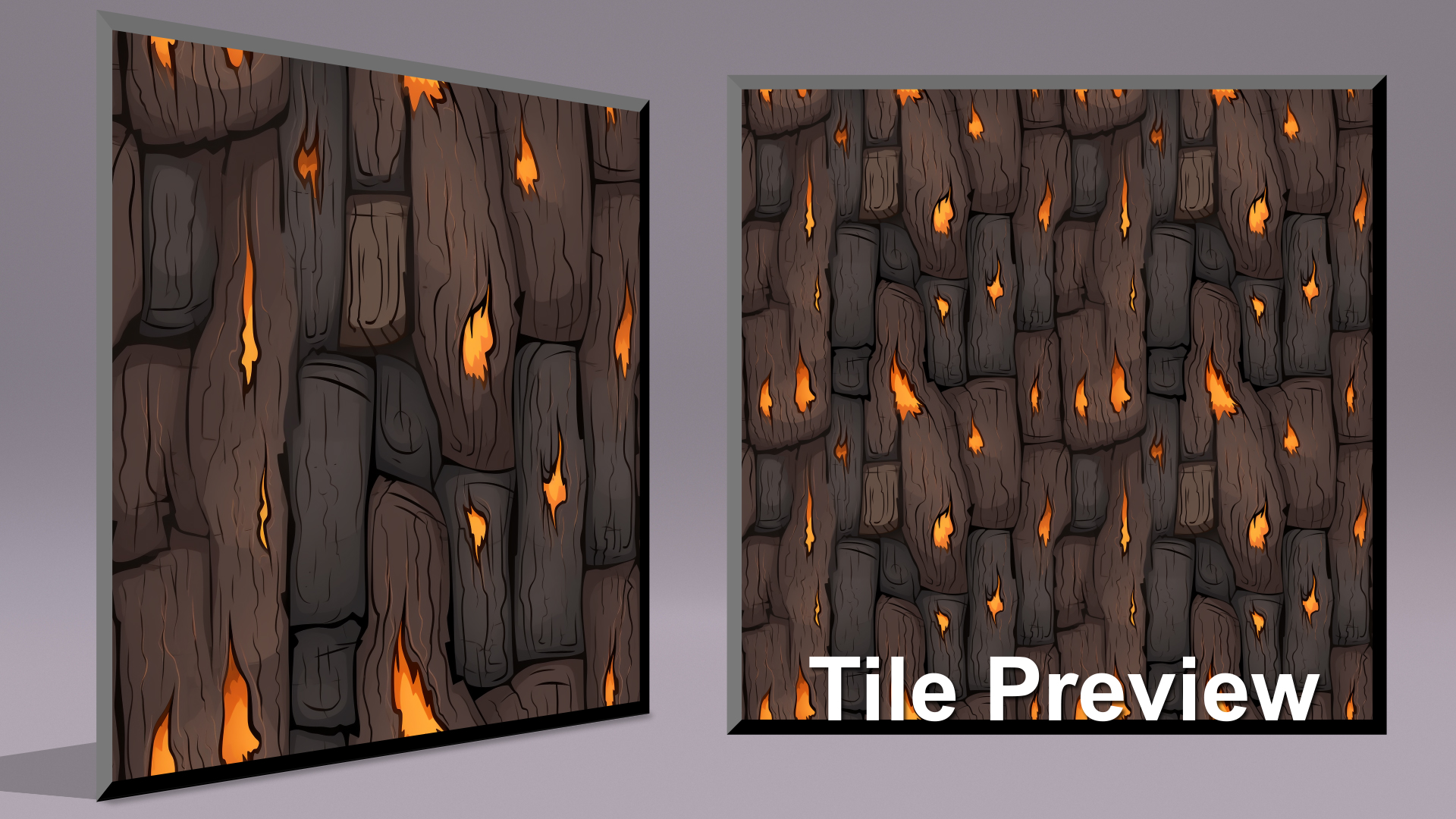 Cartoon Wood Textures Pack 01 - 10x PNG