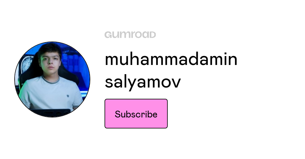 muhammadamin salyamov