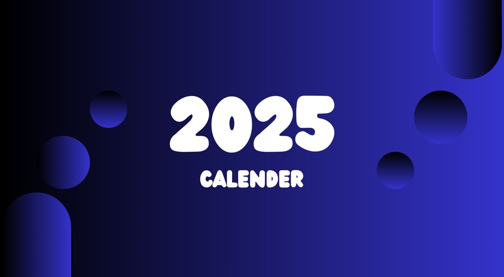 2025 Simple Digital Calendar Collection