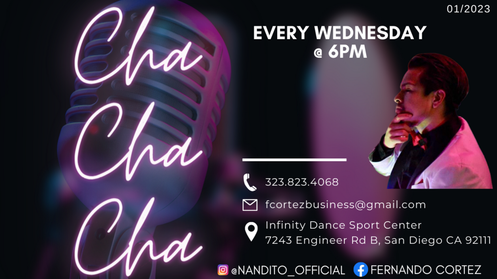 Wednesday - Cha Cha Cha Class