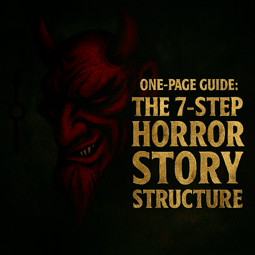 One-Page Guide: The 7-Step Horror Story Structure