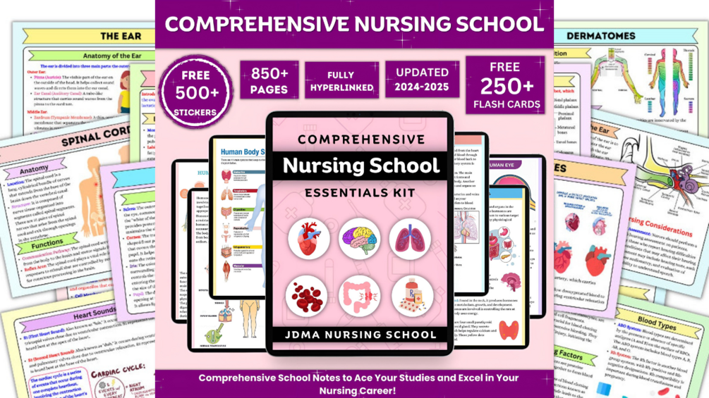 Ultimate Nursing School & Anatomy-Physiology Mastery Bundle