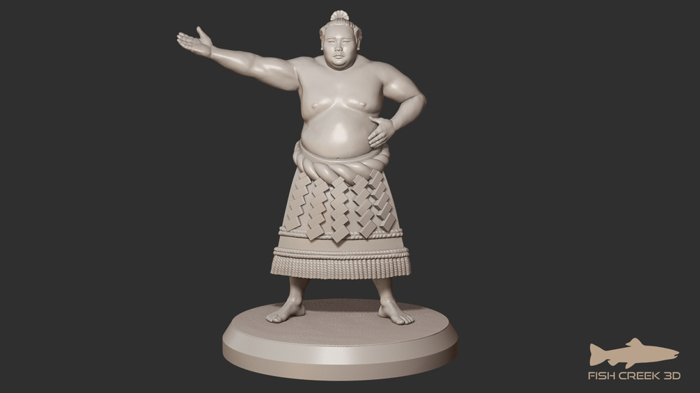 Dohyo-Iri A - Sumo STL