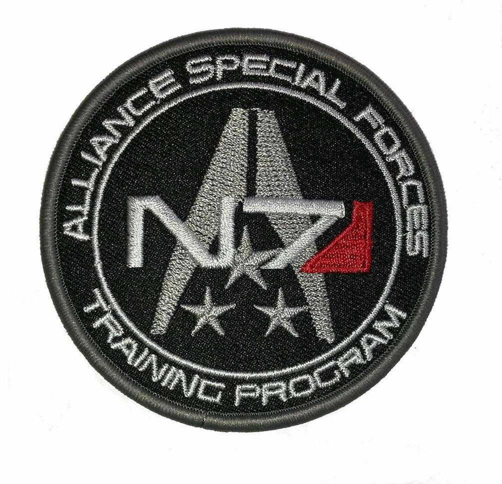 Mass Effect N7 Systems Alliance Military Special Forces Embroidered Patch