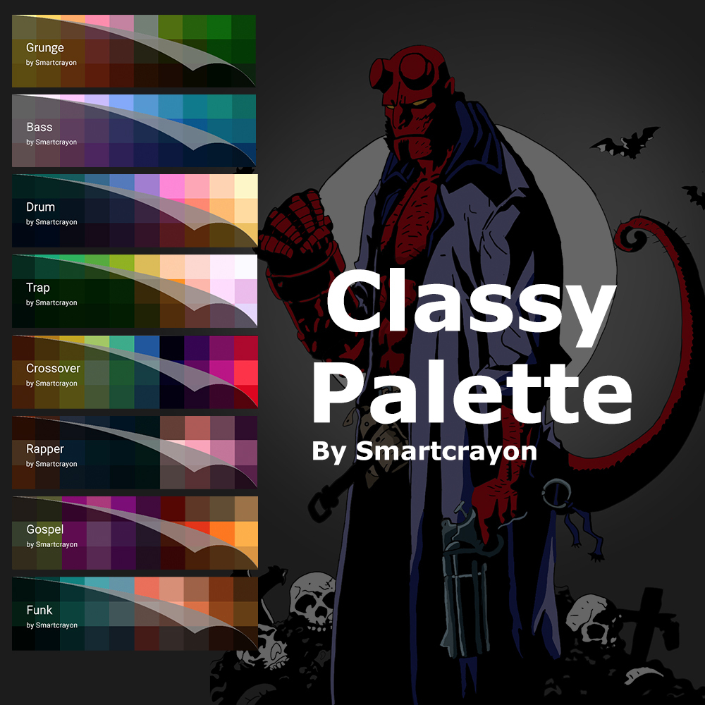 Reggae - Procreate Color Palette (Swatches)