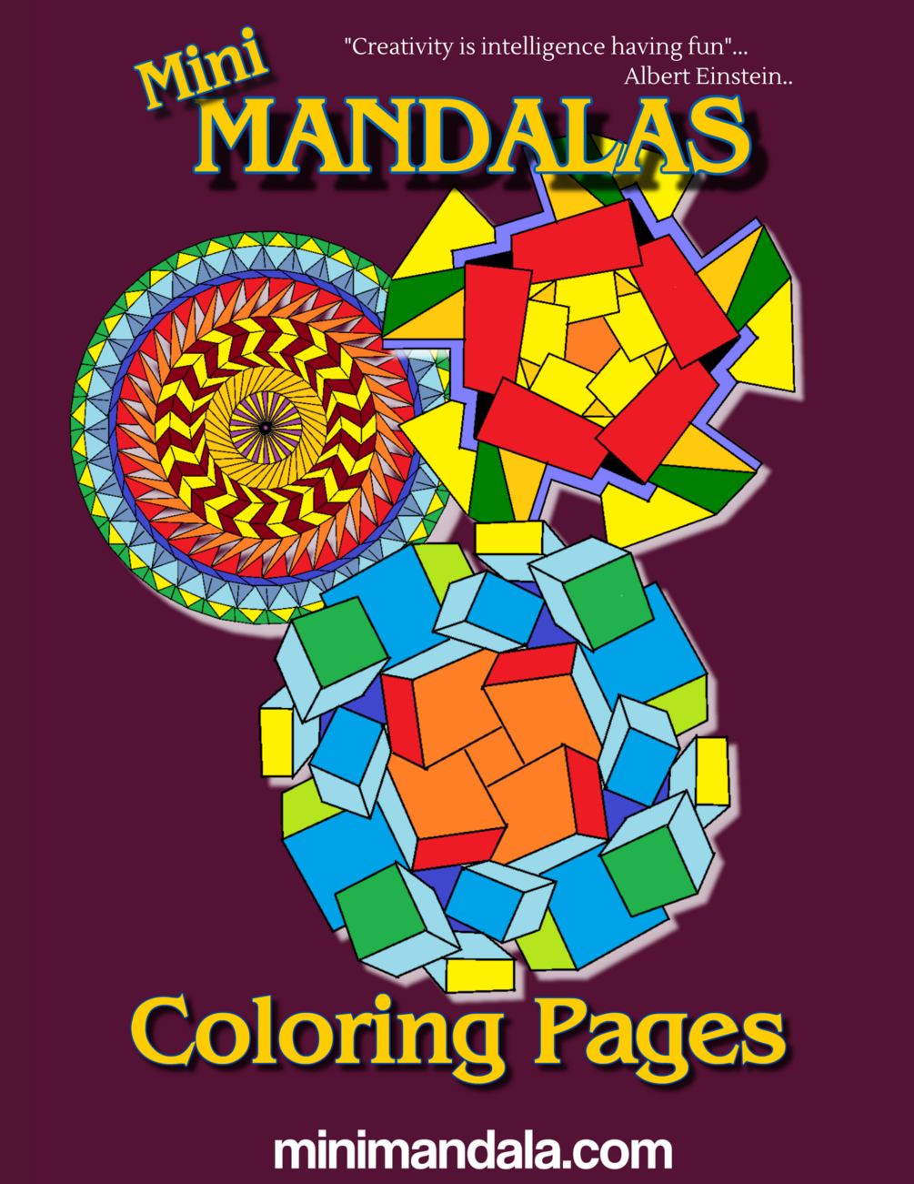 Mini Mandalas Coloring Vol 1