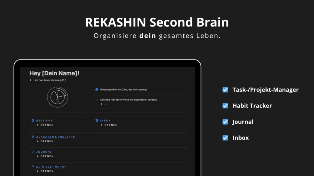 GRATIS: REKASHIN Second Brain GRATIS: REKASHIN Second Brain