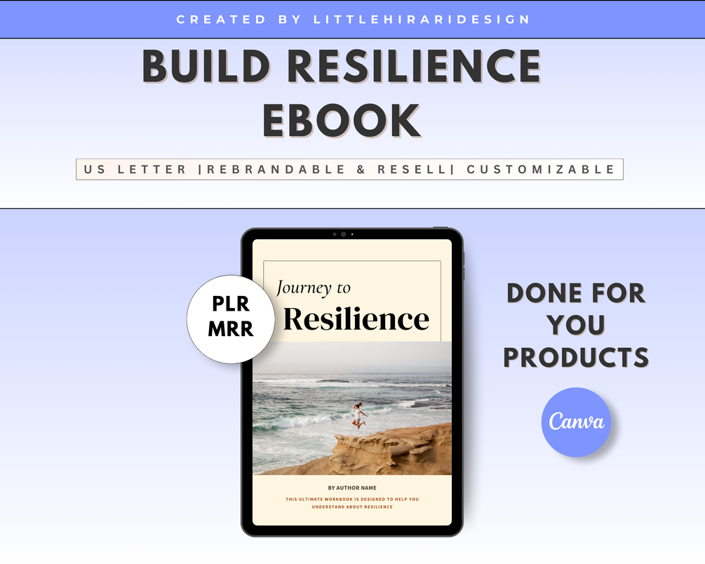 A Guide to Build Resilience Ebook Workbook Canva