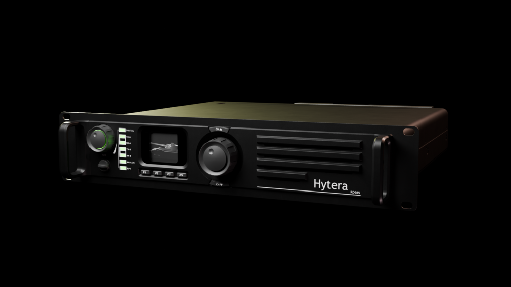 Digital repeater "Hytera RD985" 3D model