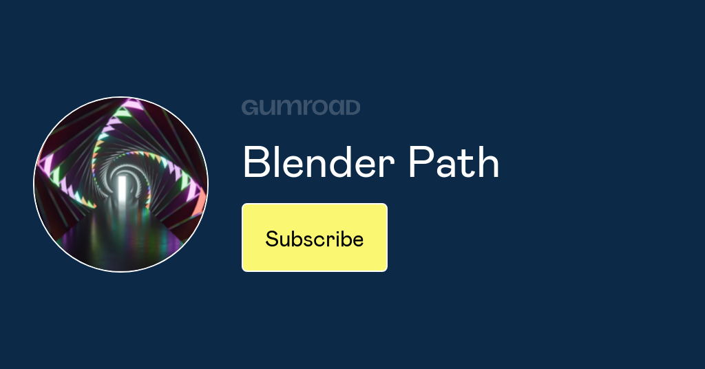Blender Path
