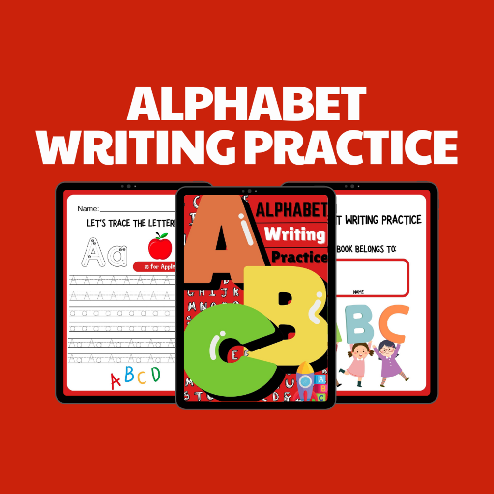 ABC WRITING PRACTICE FOR KIDS!